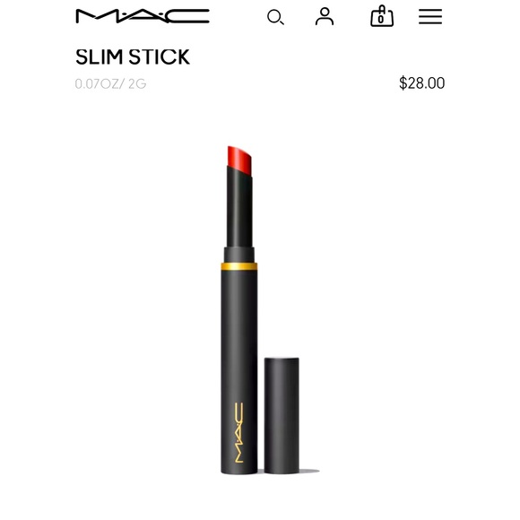 MAC Cosmetics | Makeup | New Mac Powder Velvet Blur Slim Stick Lipstick ...
